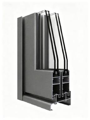 Quality JZ96 Series Alum Sliding Window 1.2mm-1.4mm Aluminium Frame Sliding Window for sale