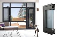 Quality GYG65 Soundproof Window 1.2mm-2.0mm Aluminum Frame Casement Windows for sale
