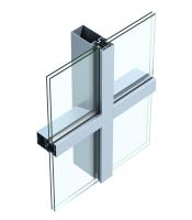 Quality Modern Commercial Stick Curtain Wall System Architectural Facade Curtain Wall for sale