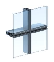 Quality Unitized Curtain Wall System Aluminum Curtain Wall System For High Rise for sale