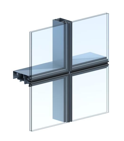 Quality Unitized Curtain Wall System Aluminum Curtain Wall System For High Rise Buildings for sale
