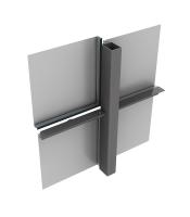 Quality Customized Aluminum Panel Curtain Wall Commercial Buildings Aluminium Facade for sale