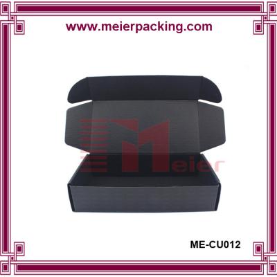 China High quality matte black printing whole sales 2mm thickness corrugated shoe box for sale