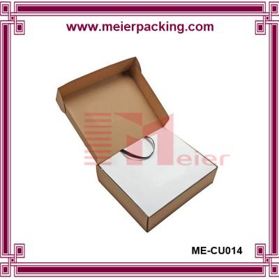 China New Style rigid corrugated kraft paper zhongshan manufacturer wholesale take out clothing paper box for sale