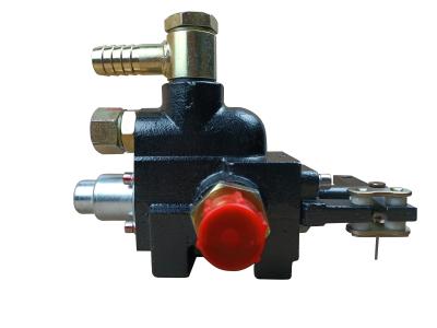 China Steel Hydraulic Tipper Control Valve 3 Position 3 Way Type 80L/Min for sale