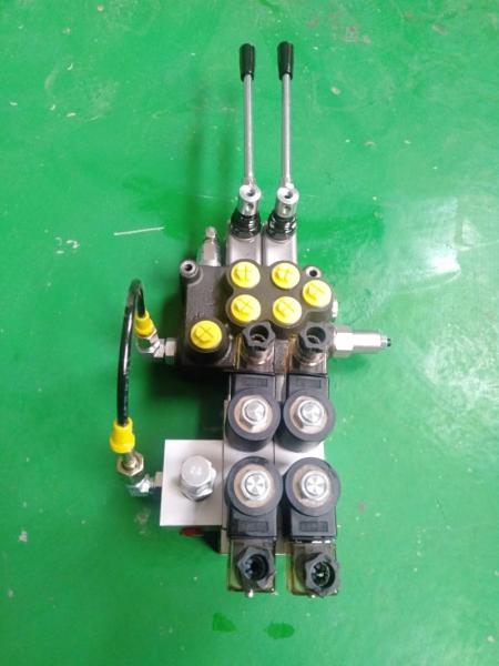 Quality Wireless Remote Control Multiway Valve Straight Through Style 24V for sale