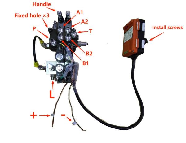 Quality Wireless Remote Control Multiway Valve Straight Through Style 24V for sale