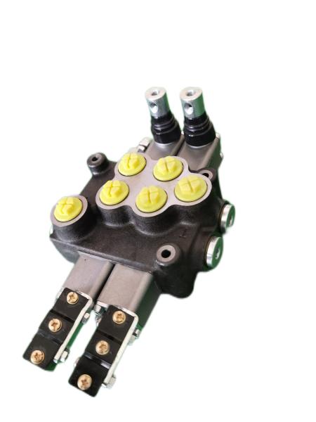 Quality Multiway 2 Way Hydraulic Directional Control Valve Threaded Connection for sale