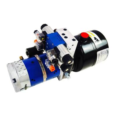 Cina 2200PSI Stazione idraulica 24 Volt Power Pack idraulico con 8 litri di serbatoio del carburante in vendita