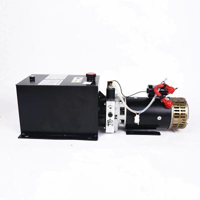 Cina 2200PSI Stazione idraulica 24 Volt Power Pack idraulico con 8 litri di serbatoio del carburante in vendita