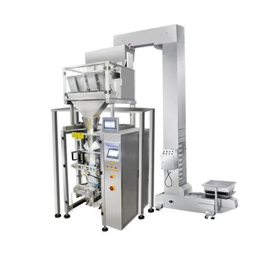 China 1000g Pet Foods Pouch VFFS Packaging Machine With 4 Hoppers Linear Scale for sale