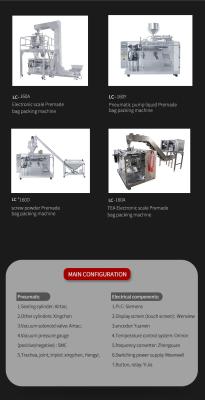 China Frozen Foods Doypack Packaging Machine Chocolate Premade Bag Packing Machine for sale