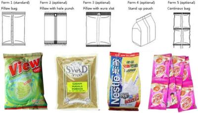 Cina La polvere della perla dell'impacchettatrice di Doypack della borsa della chiusura lampo sta sull'impacchettatrice del sacchetto in vendita
