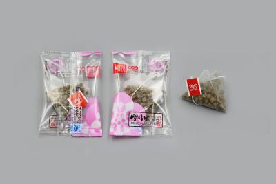 China Loose Tea Leaves Packaging Machine Nylon Triangle Tea Bag Packing Machine for sale