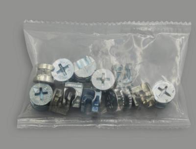 China Eccentric Rod Bung Screw Bagging Machine Back Seal Nut And Bolt Packing Machine for sale