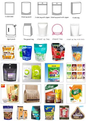 China Máquina de embalaje automática de alta velocidad de polvo de té de salud 4 lados de sellado con cremallera Bolsas de pie Máquina de embalaje de bolsas de bolsillo en venta