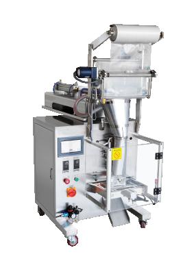 China CE Certification LC-60YB Automatic Sauce Packaging Machine 2. 10g Small Bag Paste Packaging Machine, Back Seal with Heating Stirring, Ketchup Peanut Butter Salad Dressing Packer for sale