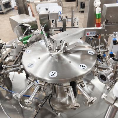 China LC-400R 8 STATIONS 200-5000ml sauce spout pouch doypack packaging machine|soup rotary doypack spout pouch packaging machine|Concentrated Hot Pot soup spout pouch rotary doypack packaging machine for sale