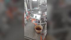 4 Side Seal Sauce Pouch Packing Machine | Automatic Rotary Packaging Solution