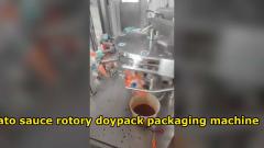 High quality sauce rotory doypack packaging machine milk rotory doypack packaging machine