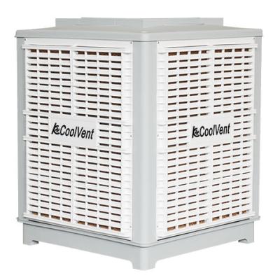 exterior fixado na parede do refrigerador de ar 25000m3/H 1.5kW 7.5A instalado para a almofada refrigerando do grande espaço