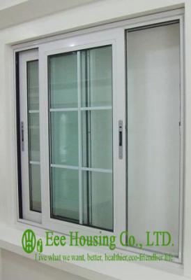 China French Type Aluminum Alloy Sliding Windows,gliding type with decoration strip for sale