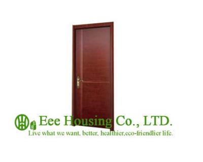 China Walnut Wood Veneer door, For Apartment, With hardware and accessories for sale