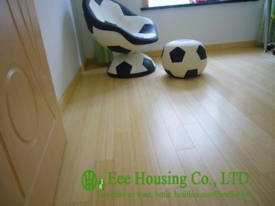 China Carbonized Color Bamboo Flooring,Vertical-compressed Structure, General UV Varnish Coating for sale