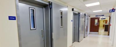 China 85mm Thickness Acoustic Fire Doors, Timber Fire Rated Acoustic Wooden Doors For Convention for sale