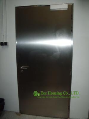China Flush Type Stainless Steel Fire Doors For Projects, Shopping Mall stainless steel doors for sale