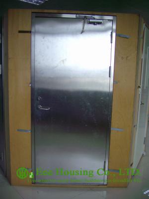 China Stainless Steel Fire Doors With Flush Type, stainless steel fire rated doors for sale