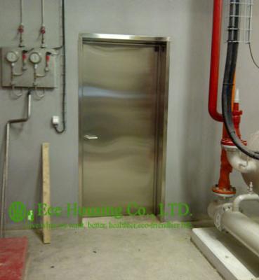 China 90 Min Stainless Steel Single fire proof doors for sale