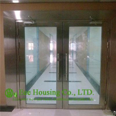 China 304 Stainless steel fire proof emergency exit glass door For Sale for sale