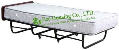 China Hotel Extra Folding Bed,10cm sponge Rollaway Beds single size roll away folding hotel for sale