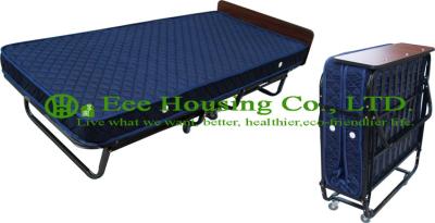 China folding hotel bed,Hotel guest room 12cm mattress extra folded Beds for sale