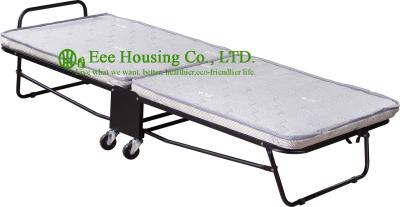 China Hotel Extra Folding Bed,8cm mattress Beds for Hotel guest room single size roll away for sale