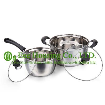 China cookware with stainless steel manufactuer in China, kitchenware for sale, fry pan, woks,soup pot,milk pot for kitchen for sale