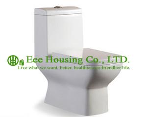 China Sanitary ware One Piece Toilet Dual Flush Ceramic Wc Toilet with Siphon Flushing for sale