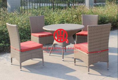 China Elegant cheap hotel rattan dinning furniture for sale