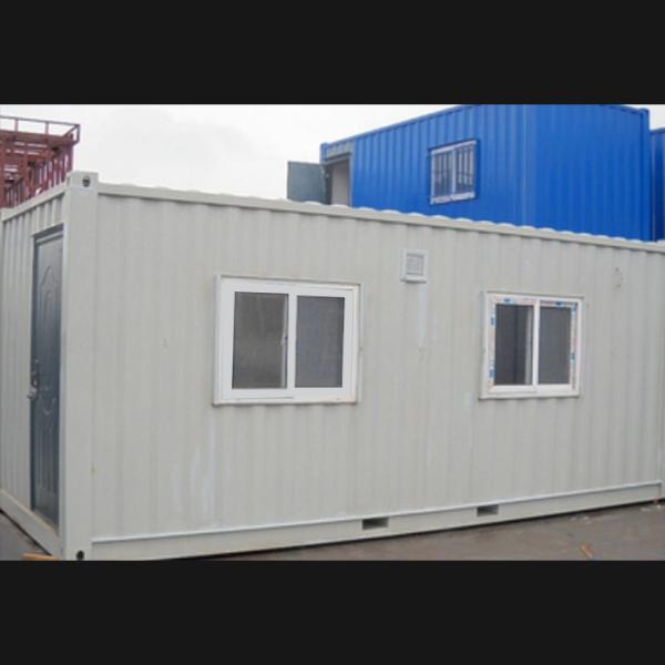 Living Room Corten Steel Villa Container House With Rock Wool Insulation