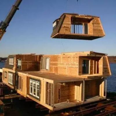 Quality Fireproof Assembly Required Folding Shipping Container House Space Saving for sale