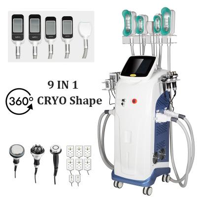 中国 360 Cryolipolysis 痩身マシン多機能真空キャビテーション RF マシン 販売のため