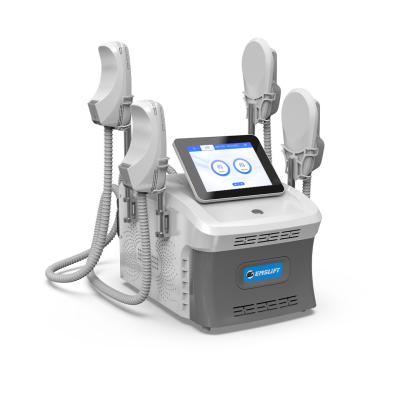 Cina 5000W Fat Burning Machine Ems Bianco o Nero 4 maniglie 8 lingue disponibili per la scultura del corpo in vendita