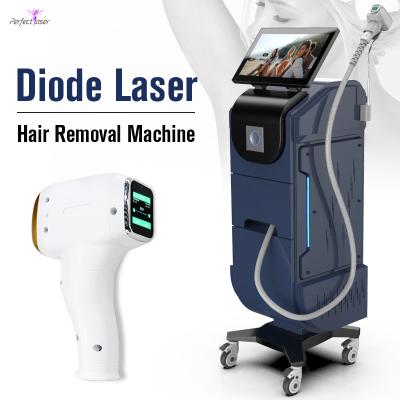 Cina Dispositivo di depilazione laser a diodo da 1200W, con schermo tattile da 15,6 pollici, raffreddamento ad acqua con aria, frequenza 1-10 Hz in vendita