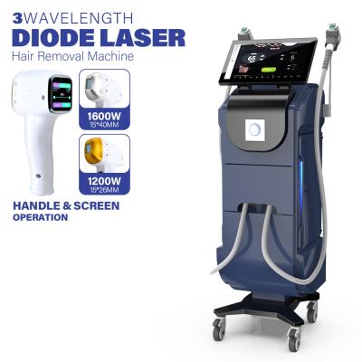 Cina Macchina di depilazione laser a diodo 1600W con lunghezza d'onda di 808 nm per un trattamento efficace in vendita