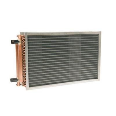 China 12X12 Copper tube finned heat exchanger coil type heat exchanger Pipe coil heat exchanger for outdoor wood furnace for sale