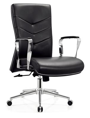 China multi-mechanism with lock function high quality chrome base  office chair for sale