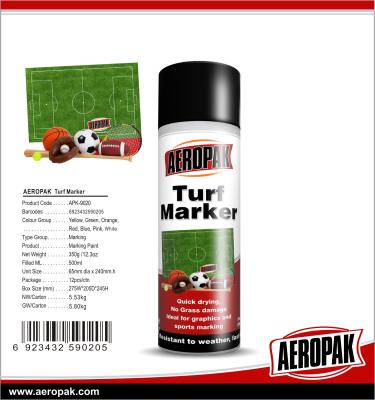 China Aeropak 400ML Turf Marking Paint for sale