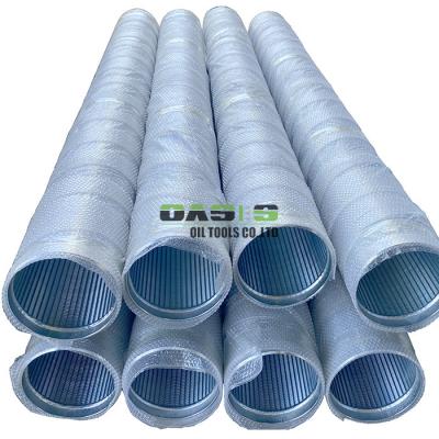 China High Performance Revolutionary Wire Wrapped Screens with Galvanization Long-Lasting and High Efficiency Te koop