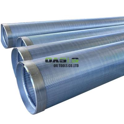 China High Performance Revolutionary Wire Wrapped Screens with Galvanization Long-Lasting and High Efficiency Te koop